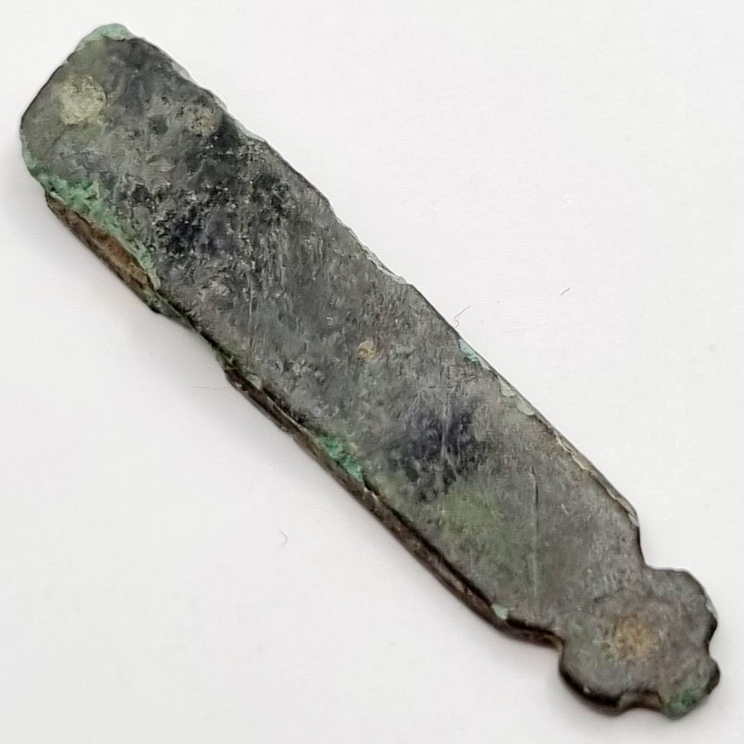Copper Alloy Medieval Strap End Circa 14th Century AD, Metal Detecting ...