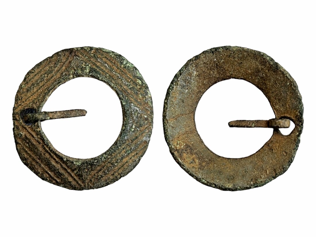 Copper Alloy Medieval Annular Brooch Circa 13th-14th Century AD, Metal ...