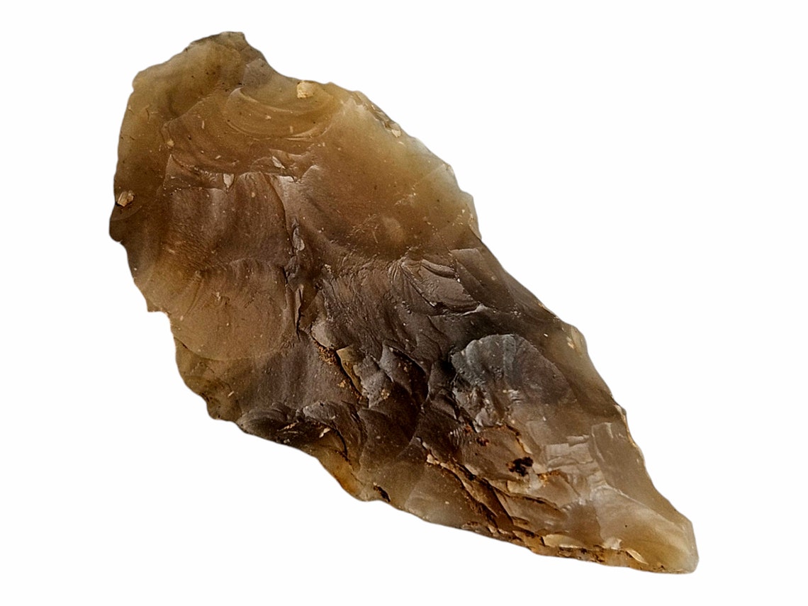 X3 Ancient Neolithic Flint Arrowheads Circa 4000-3300 BC, Metal ...