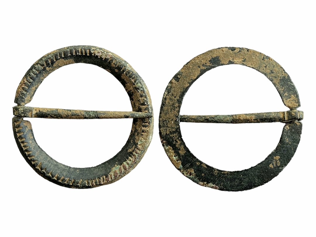 Copper Alloy Medieval Annular Brooch Circa 13th-14th Century AD, Metal ...