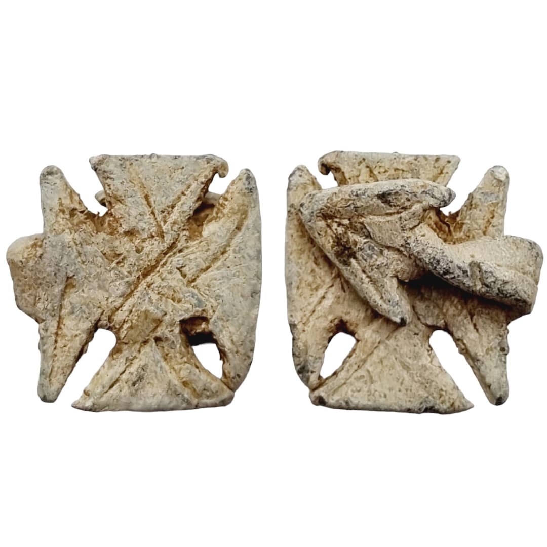 Unidentified Lead Medieval? Cross Artefact Circa 12th-15th Century AD ...