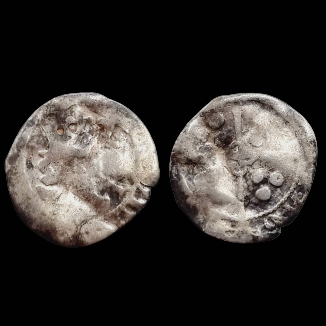 King Edward IV Medieval Silver Hammered Penny C. 1471-1483 AD, York Mint, Second Reign, Metal ...