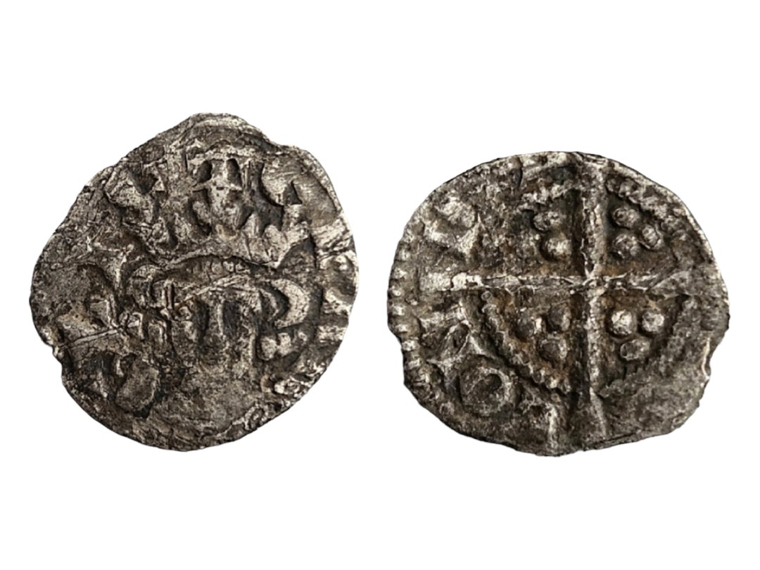 King Edward I Medieval Silver Hammered Farthing Coin Circa 1279-1307 AD ...