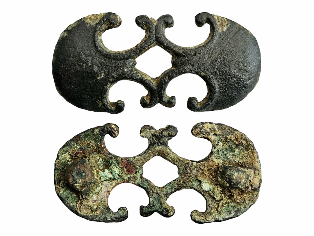 Bronze Roman Military Double Pelta Mount Circa 2nd Century AD, Metal ...