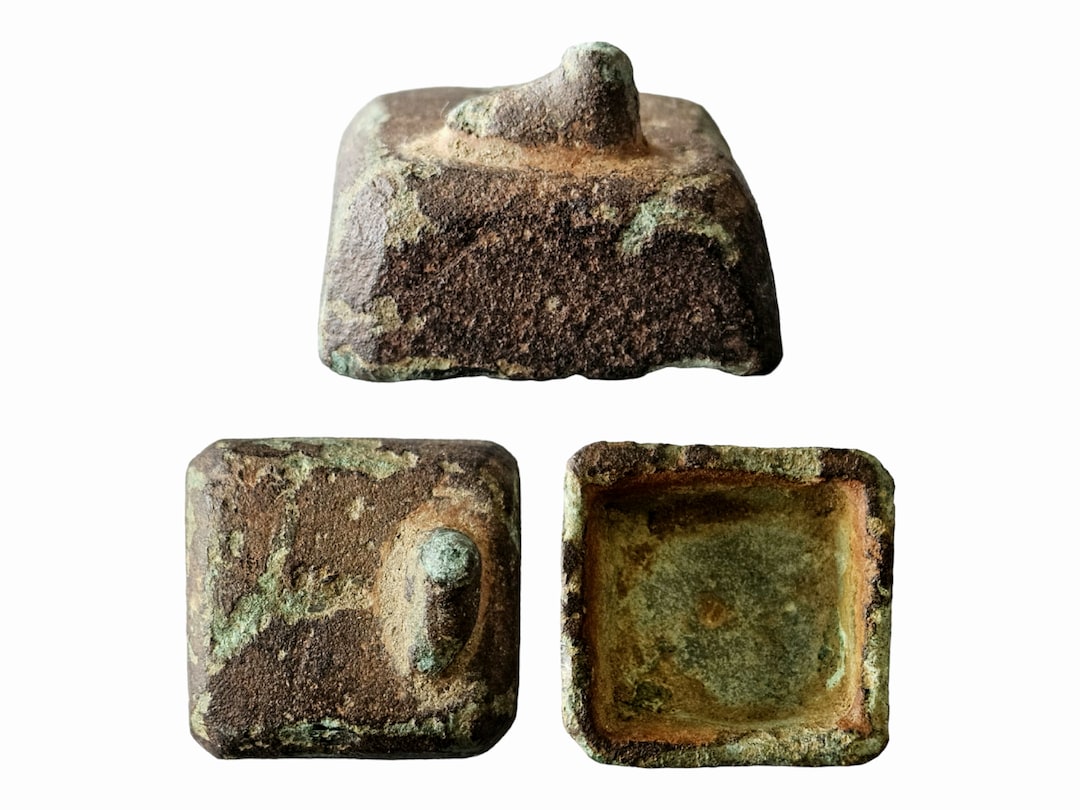Bronze Roman Base and Foot Statuette Circa 1st-4th Century AD, Metal ...