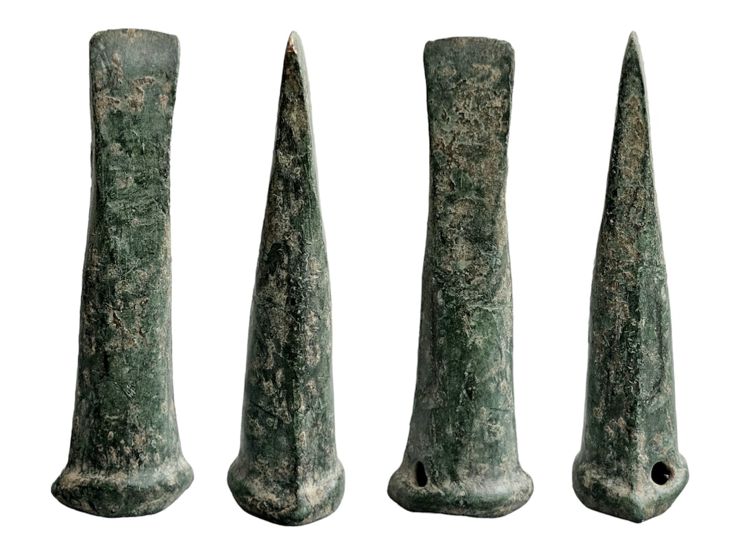Copper Alloy Ancient Bronze Age Socketed Chisel Circa 1500-800 BC ...