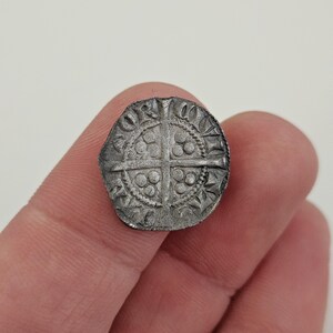 King Edward I Medieval Silver Hammered Penny Coin Circa 1279-1307 AD ...