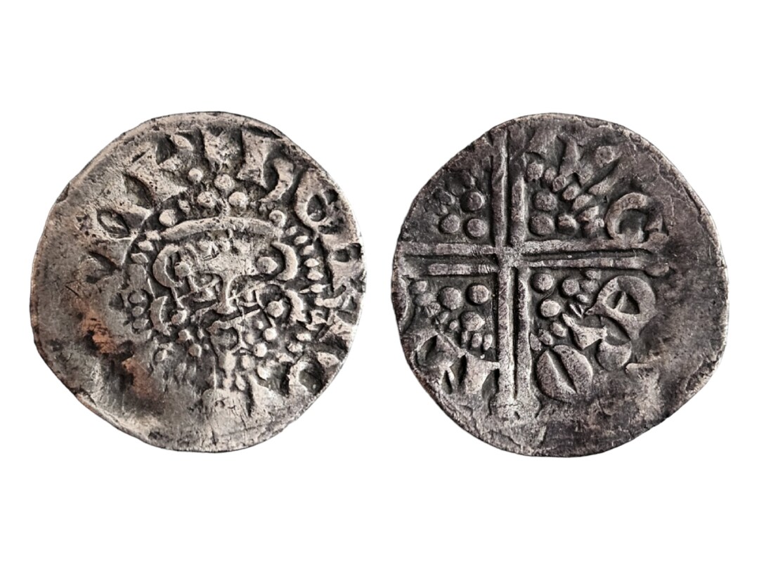 King Henry III Medieval Silver Hammered Penny Coin Circa 1247-1272 AD ...