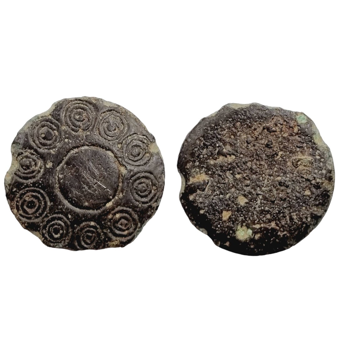 Copper Alloy Anglo-saxon Hanging Bowl Mount Circa 6th-7th Century AD ...