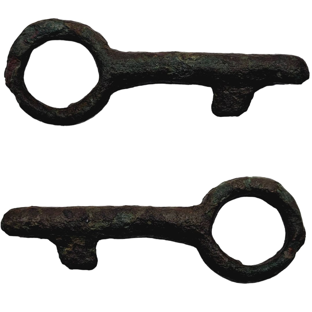 Large Medieval Bronze Rotary Key Circa 13th-15th Century AD, Metal ...