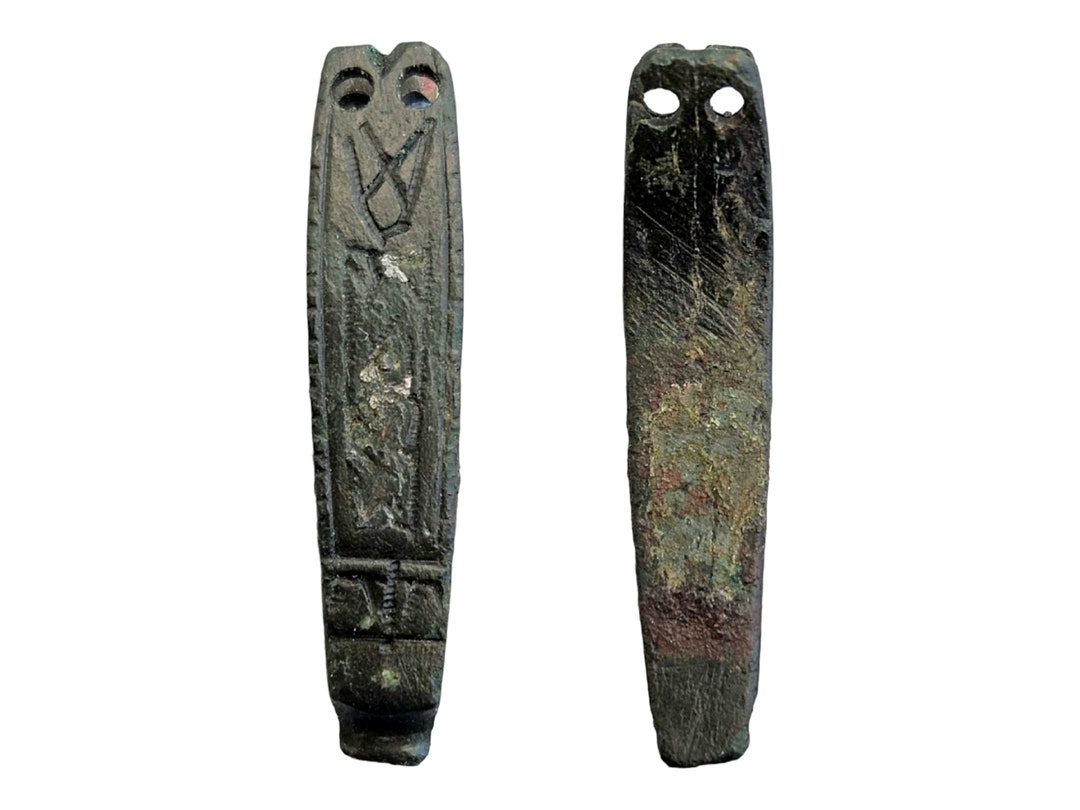 Copper Alloy Anglo-saxon Zoomorphic Strap End Circa 8th-9th Century AD ...