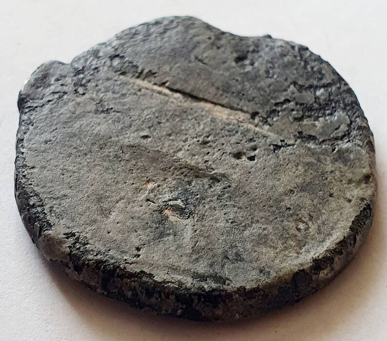 Medieval lead vessica seal mateix circa 12th-13th century AD metal ...