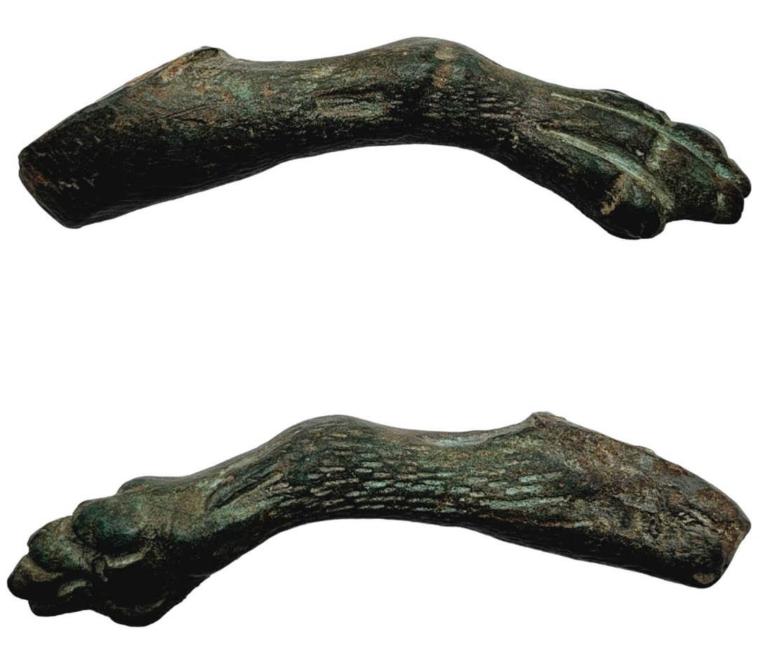 Scarce Large Bronze Roman Limb From a Zoomorphic Lion Statue Circa 1st ...