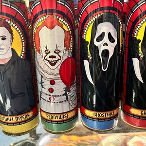 Horror Themed Prayer Candles - Etsy