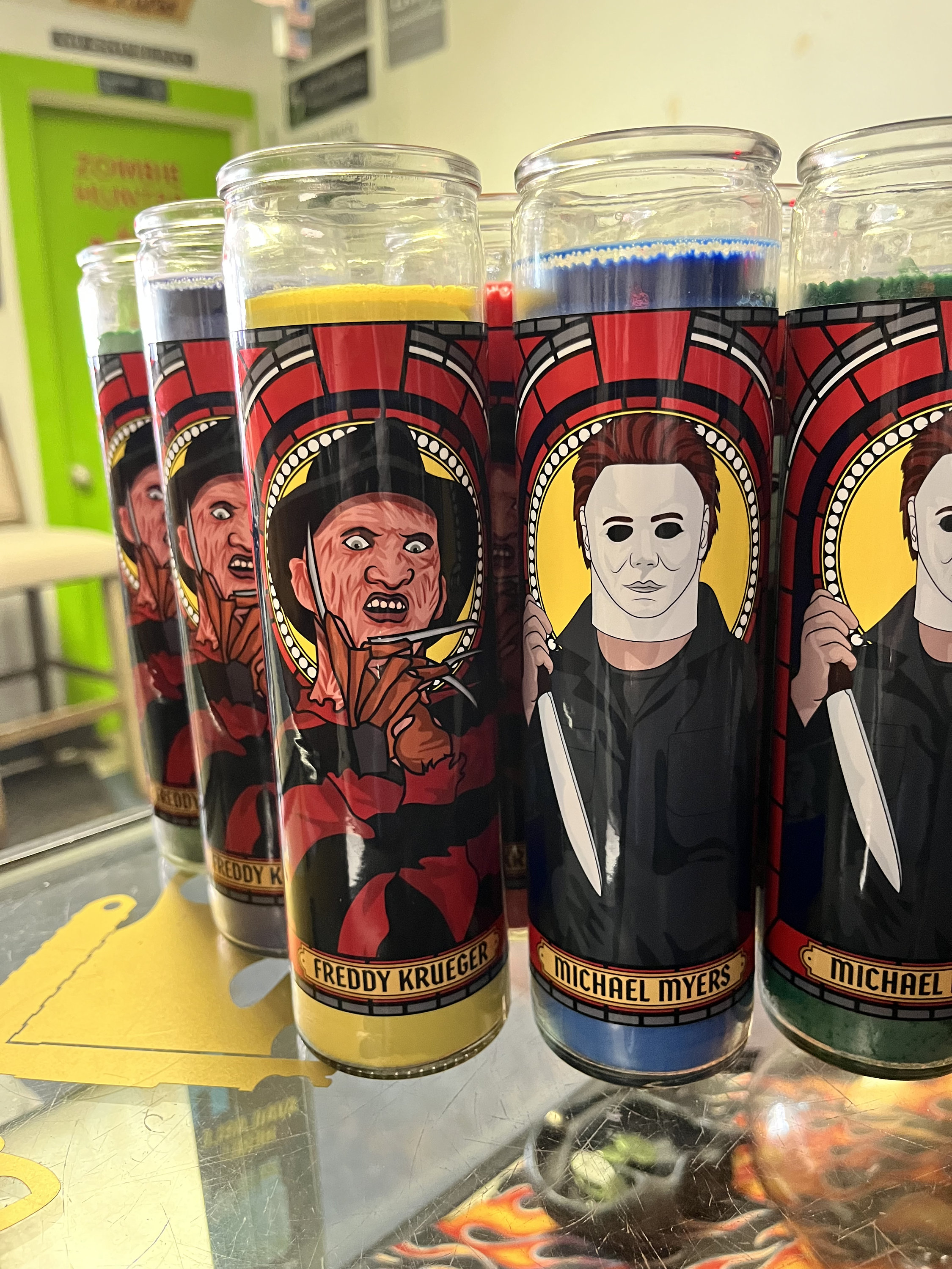 Horror Themed Prayer Candles - Etsy