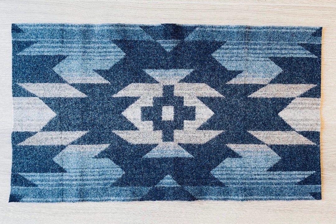 PNW Southwestern Native Wool REMNANT Light Wt Fabric Tribal - Etsy