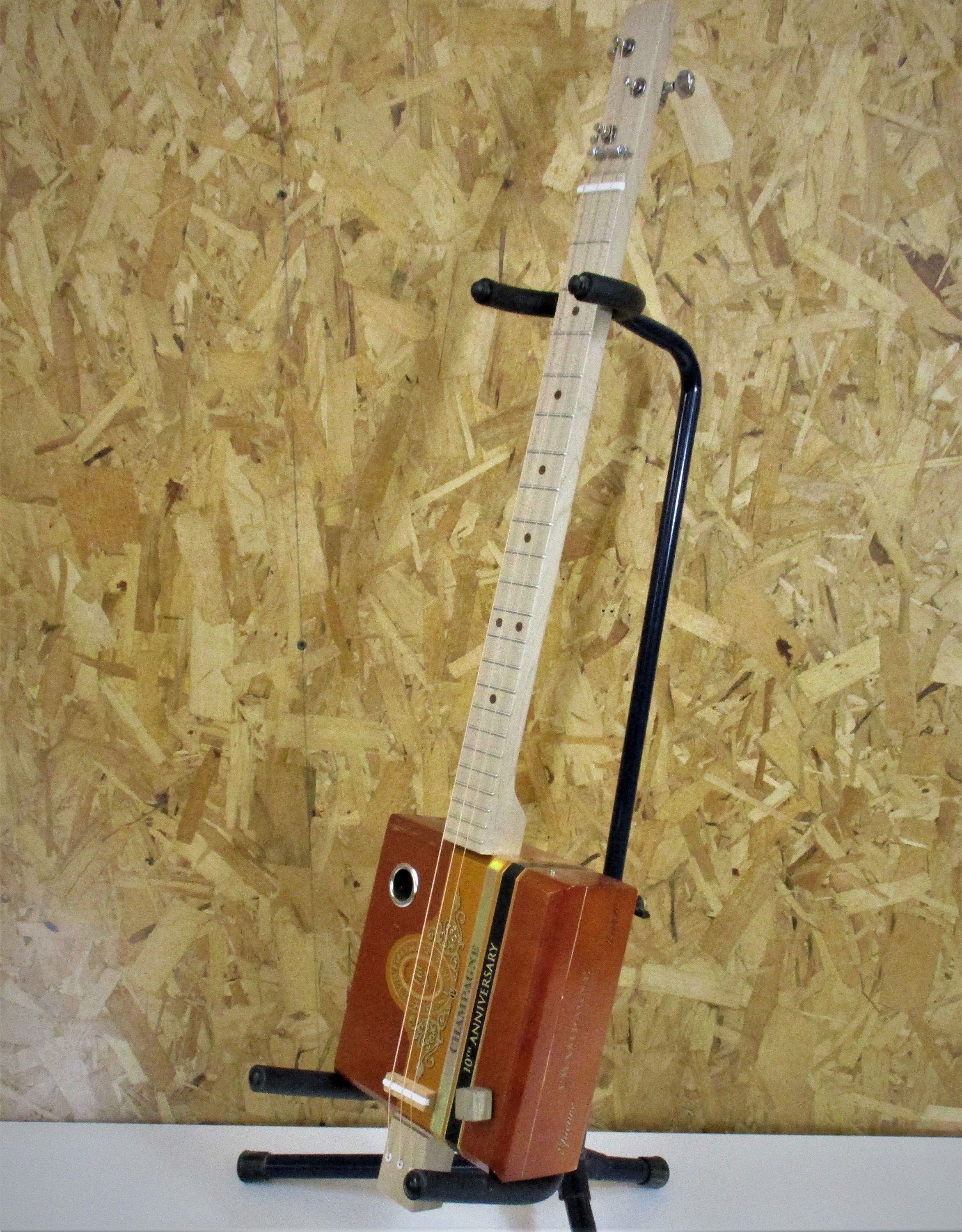 Blues Slide Guitar. Cigar Box Electric or Acoustic 3-string Guitar. - Etsy