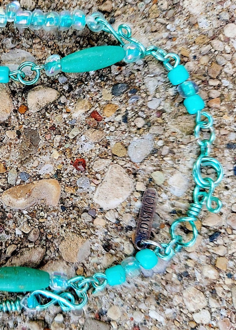 Beach Theme Necklace, Multi Strand Shell, Pearl, and Stone Statement ...