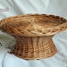 Wedding Cake Stand, Handmade Wicker Cake Stand, Willow Cake Stand ...