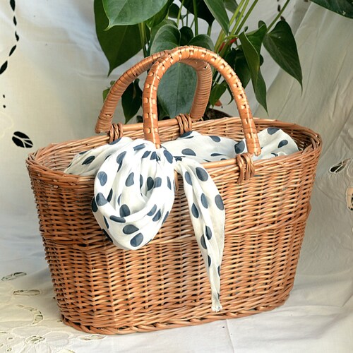 Small Wicker Purse Wicker Bag Handwoven Willow Handbag - Etsy