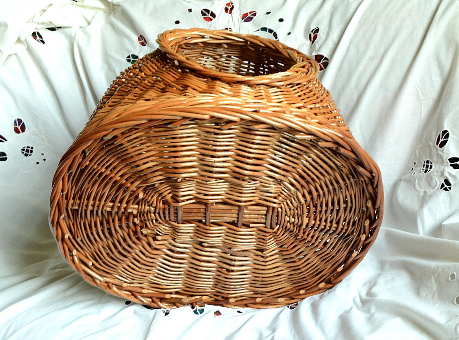 Cat Bed Cat Cave Wicker Basket for Cats Cat House - Etsy