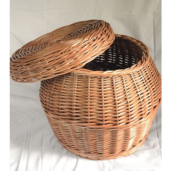 Basket With Lid - Etsy