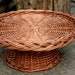 Wedding Cake Stand, Handmade Wicker Cake Stand, Willow Cake Stand ...
