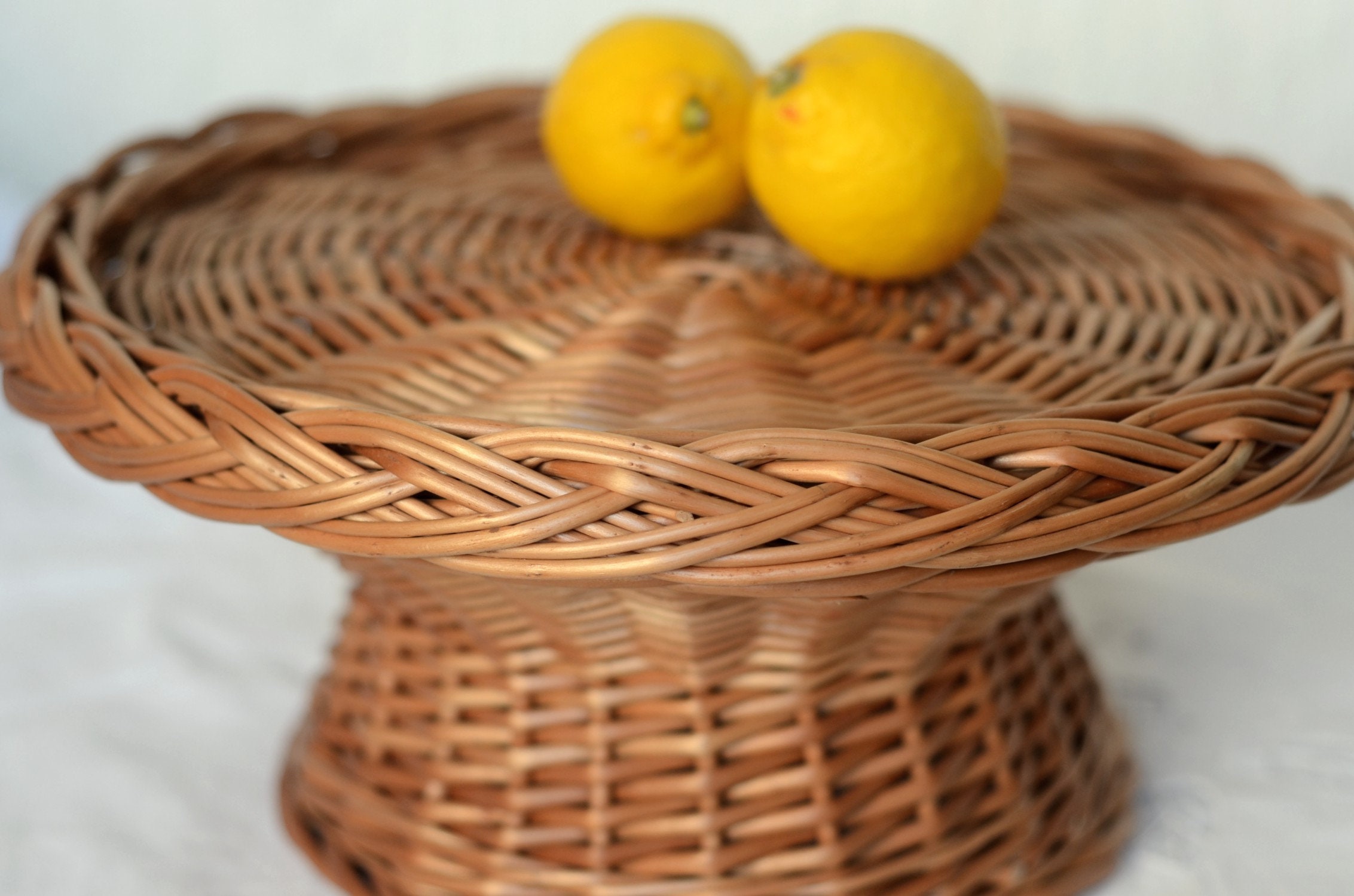 Wedding Cake Stand Handmade Wicker Cake Stand Willow Cake | Etsy