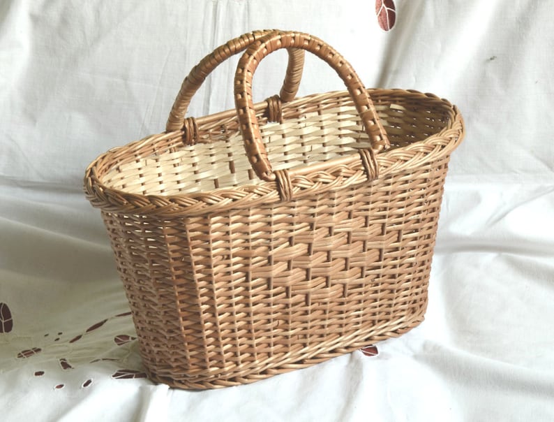Small Wicker Purse Wicker Bag Handwoven Willow Handbag - Etsy UK