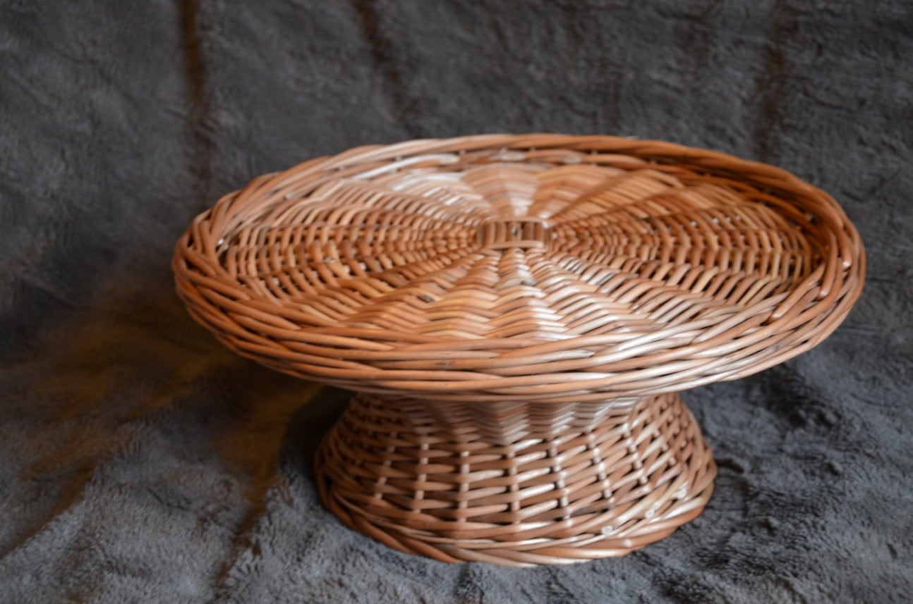 Wedding Cake Stand Handmade Wicker Cake Stand Willow Cake - Etsy Australia