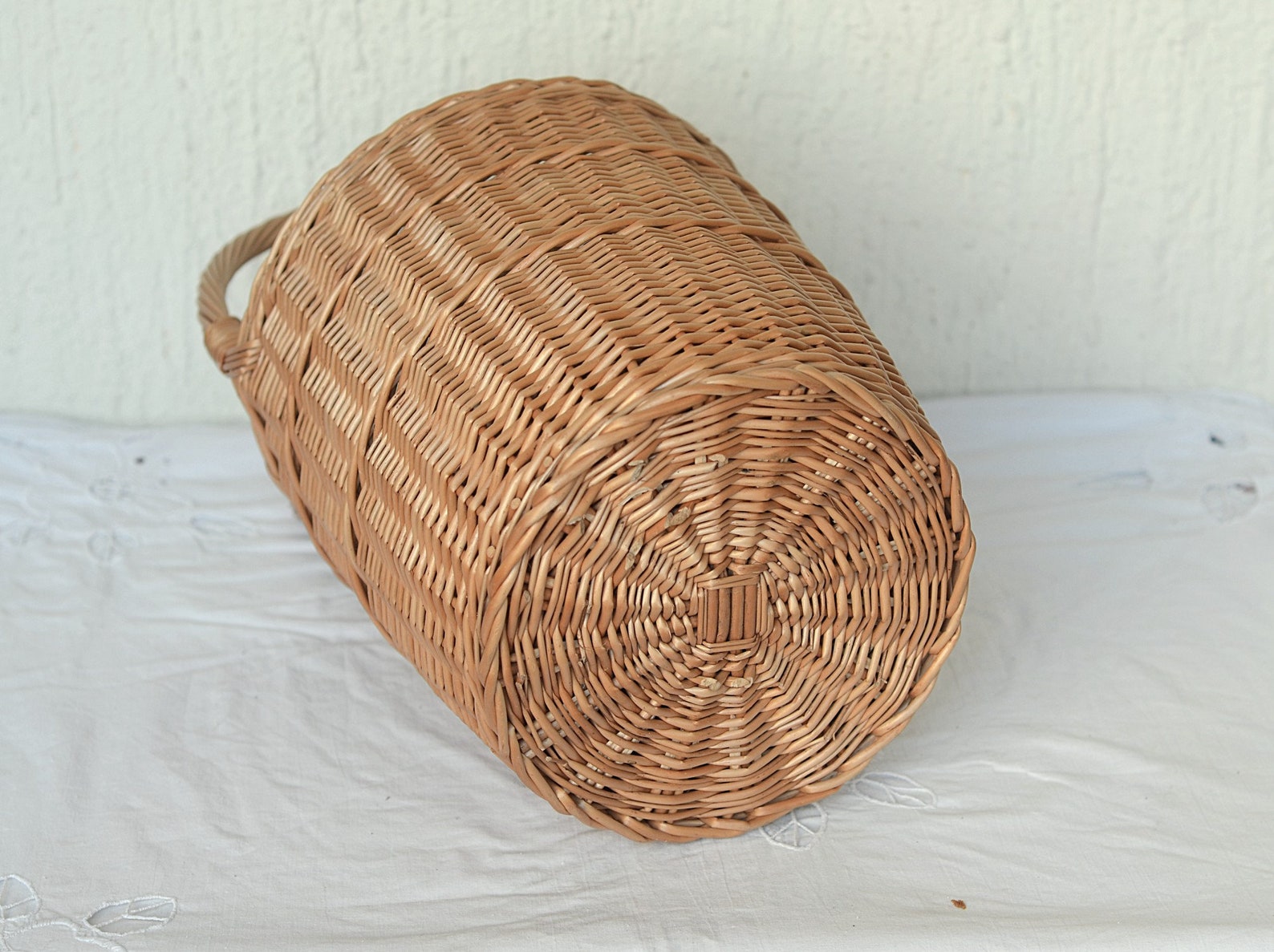 Birkin Basket Large Size Round Basket With a Lid Fitted Jane | Etsy