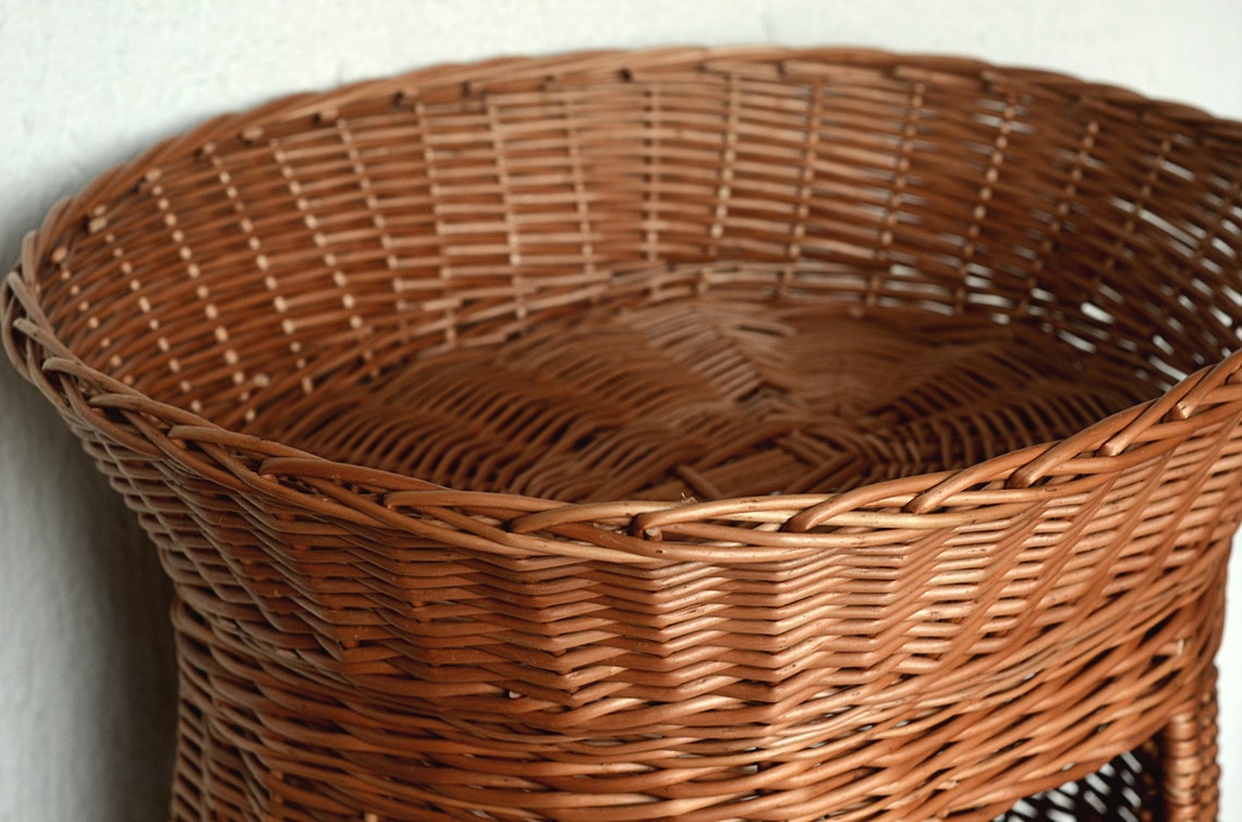 Cat Bed Cat Furniture Cat Basket Bed Cat House Indoors Cat | Etsy