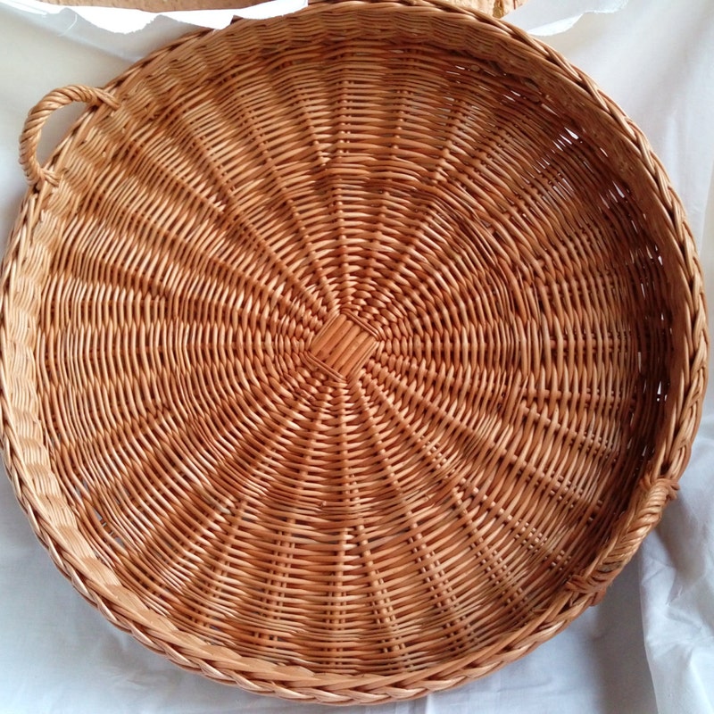Wicker Tray - Etsy