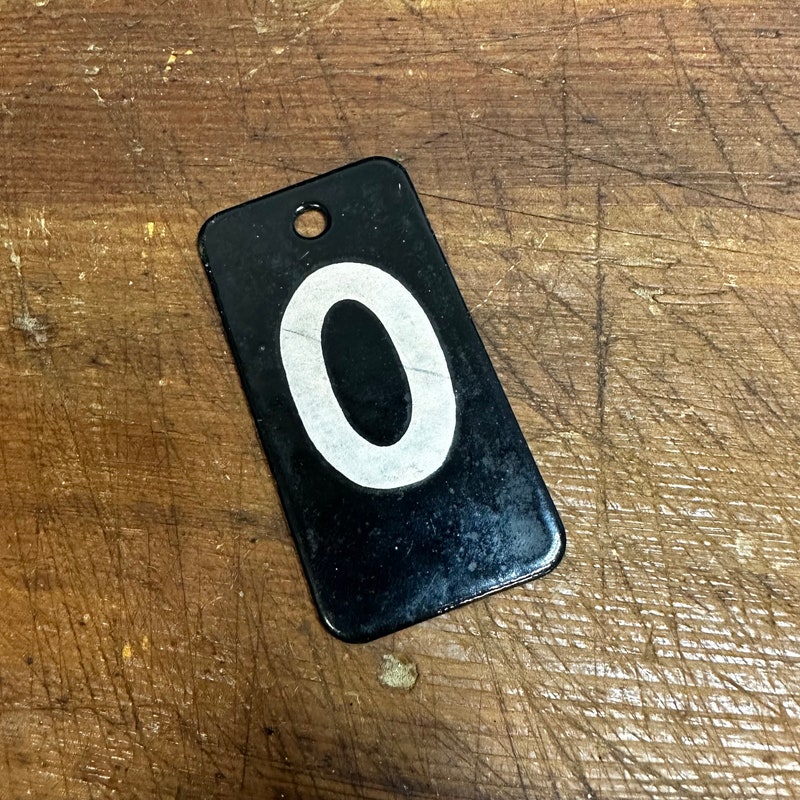 Enamel House Numbers - Etsy