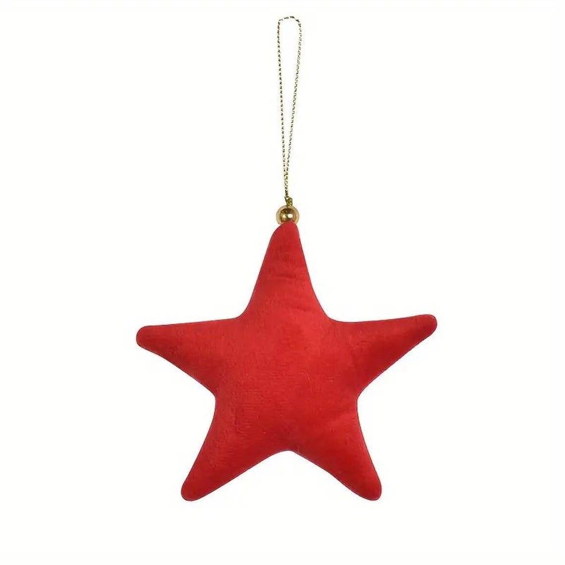 Personalized Velvet Christmas Star With a First Name, Ornament, Tree ...
