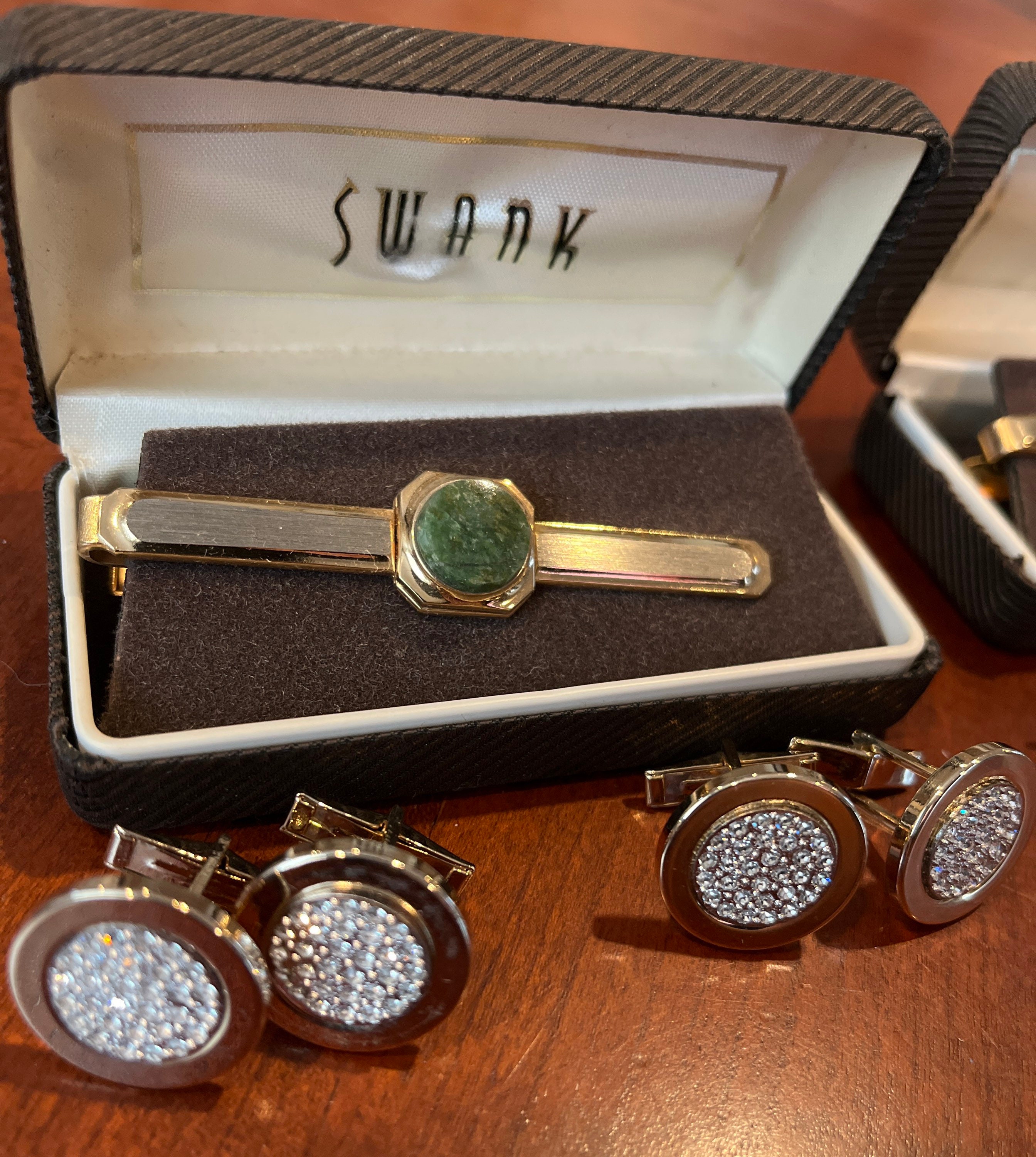 Lot of Vintage 70s-80s Swank Tie Clips and Cuff Links - Etsy