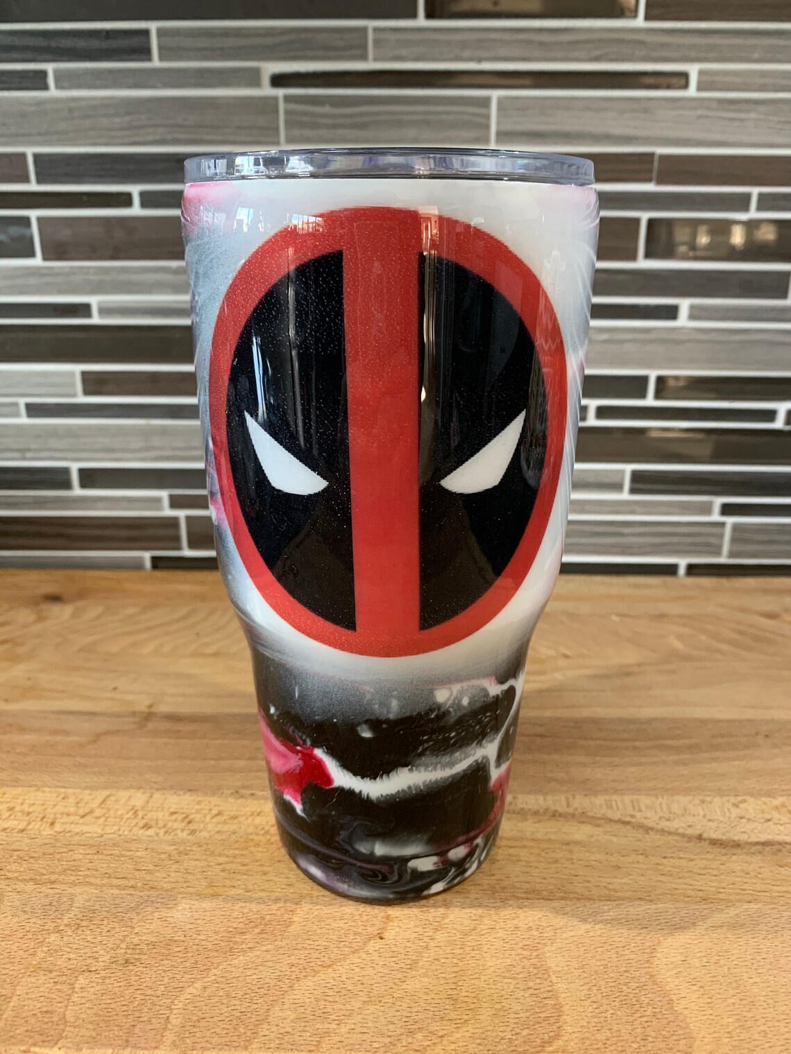 30oz Deadpool Custom Tumbler - Etsy