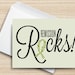 Remission Rocks PRINTABLE Greeting Card, 5x7, Digital Art, Cardstock ...