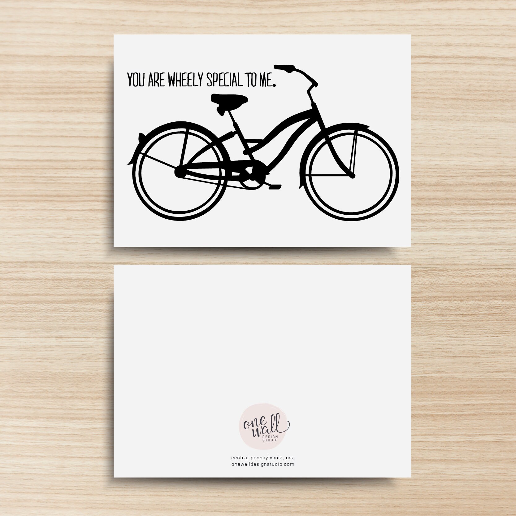 You Are Wheely Special to Me PRINTABLE Greeting Card, 5x7, Digital Art ...