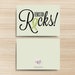 Remission Rocks PRINTABLE Greeting Card, 5x7, Digital Art, Cardstock ...