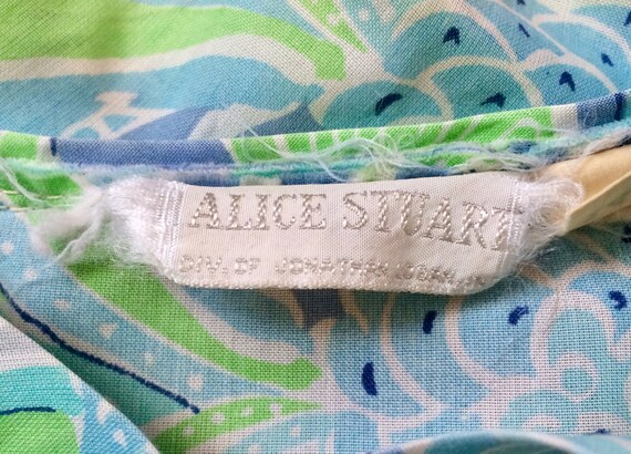 Paisley bow collar blouse pastel Alice Stuart for Jon… - Gem