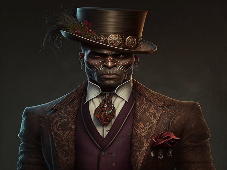 Roaring Voodoo Kings: A Digital Calendar Featuring 12 Powerful Voodoo ...