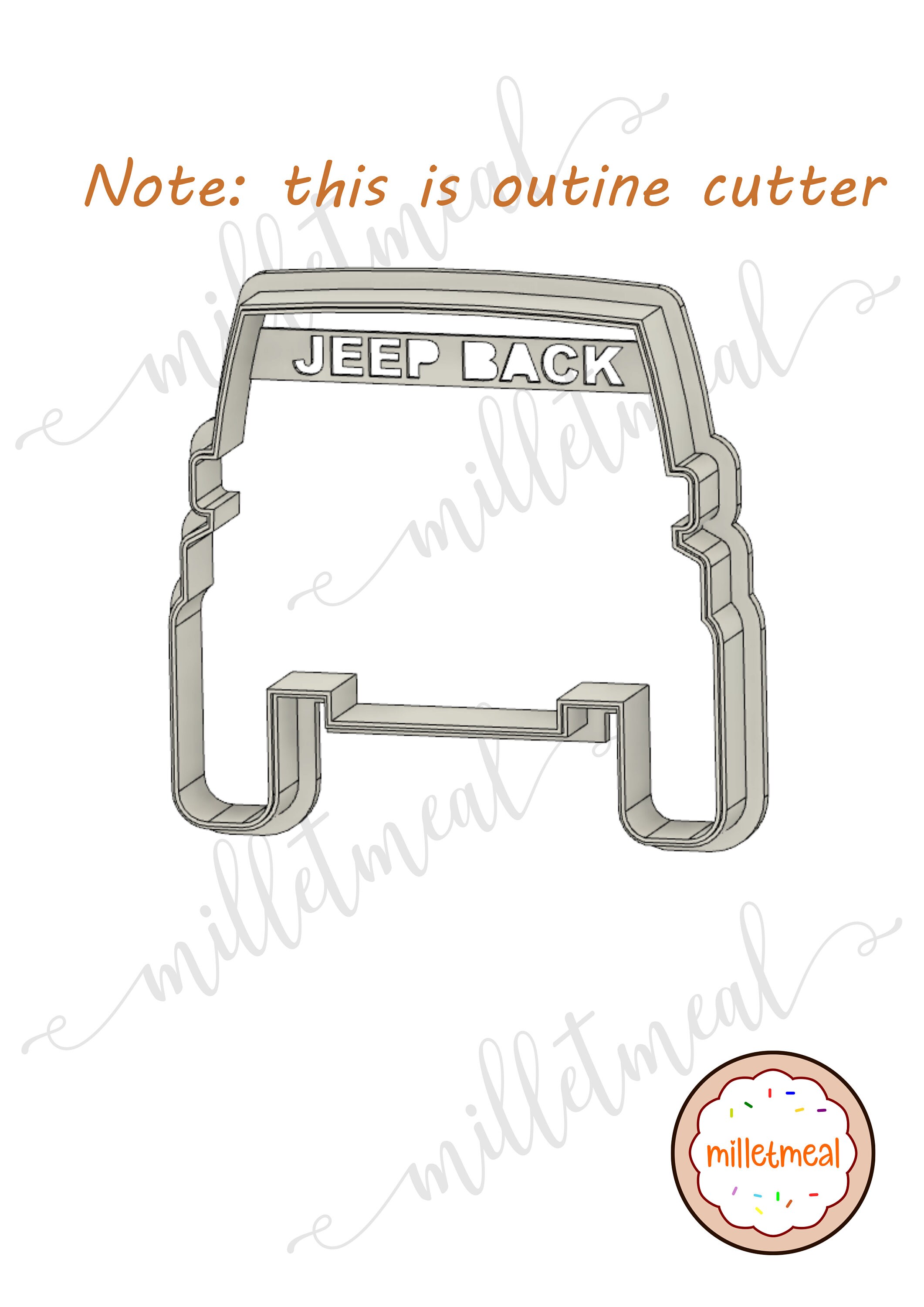 Jeep Cookie Cutter Jeep Cookie Stamp Jeep Fondant Cutter - Etsy