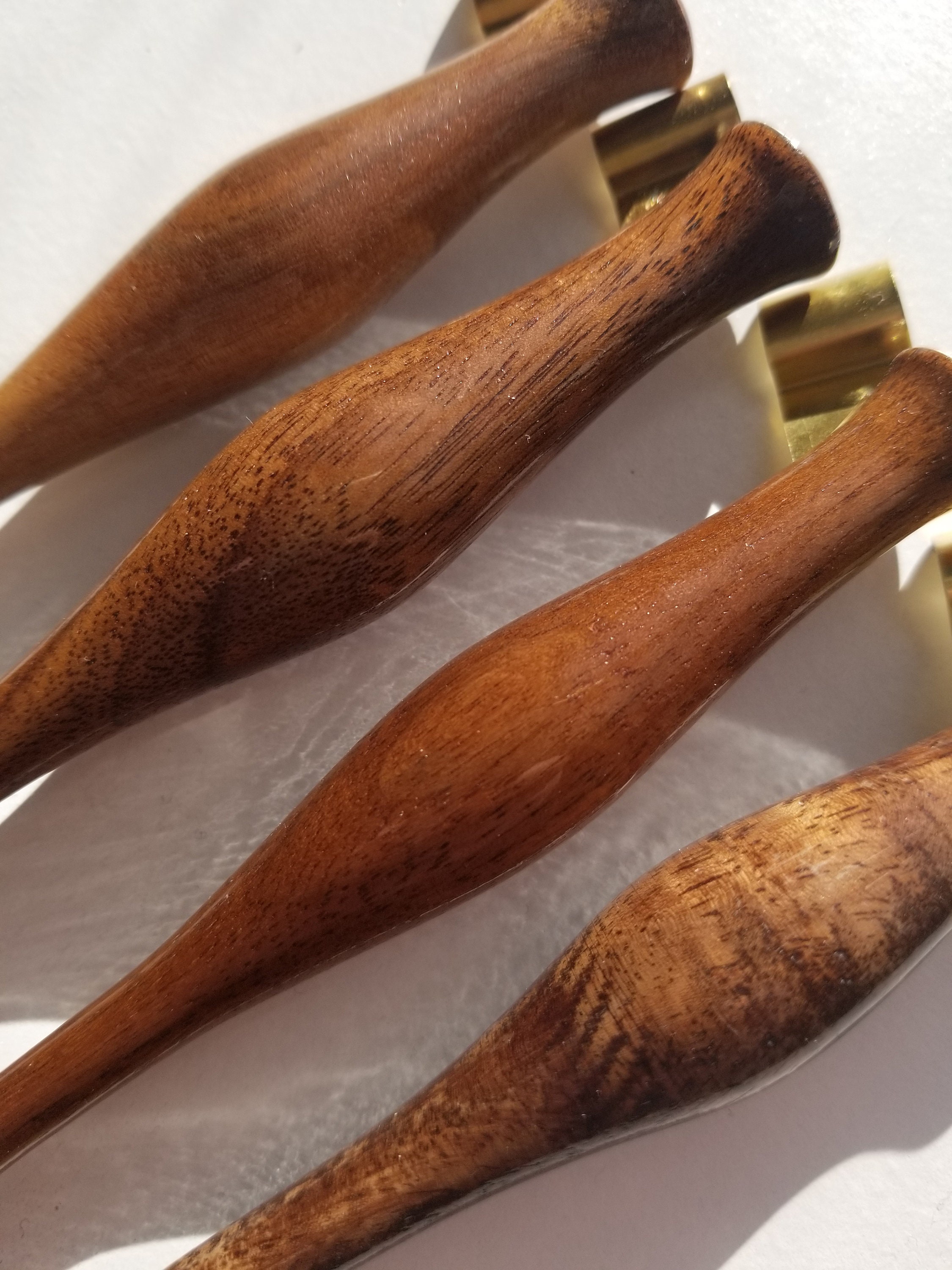 Carrot Oblique Calligraphy Pens in Solid Hardwoods - Etsy