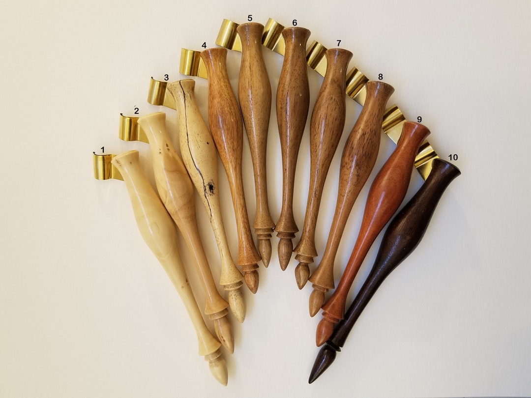 Carrot Oblique Calligraphy Pens in Solid Hardwoods - Etsy