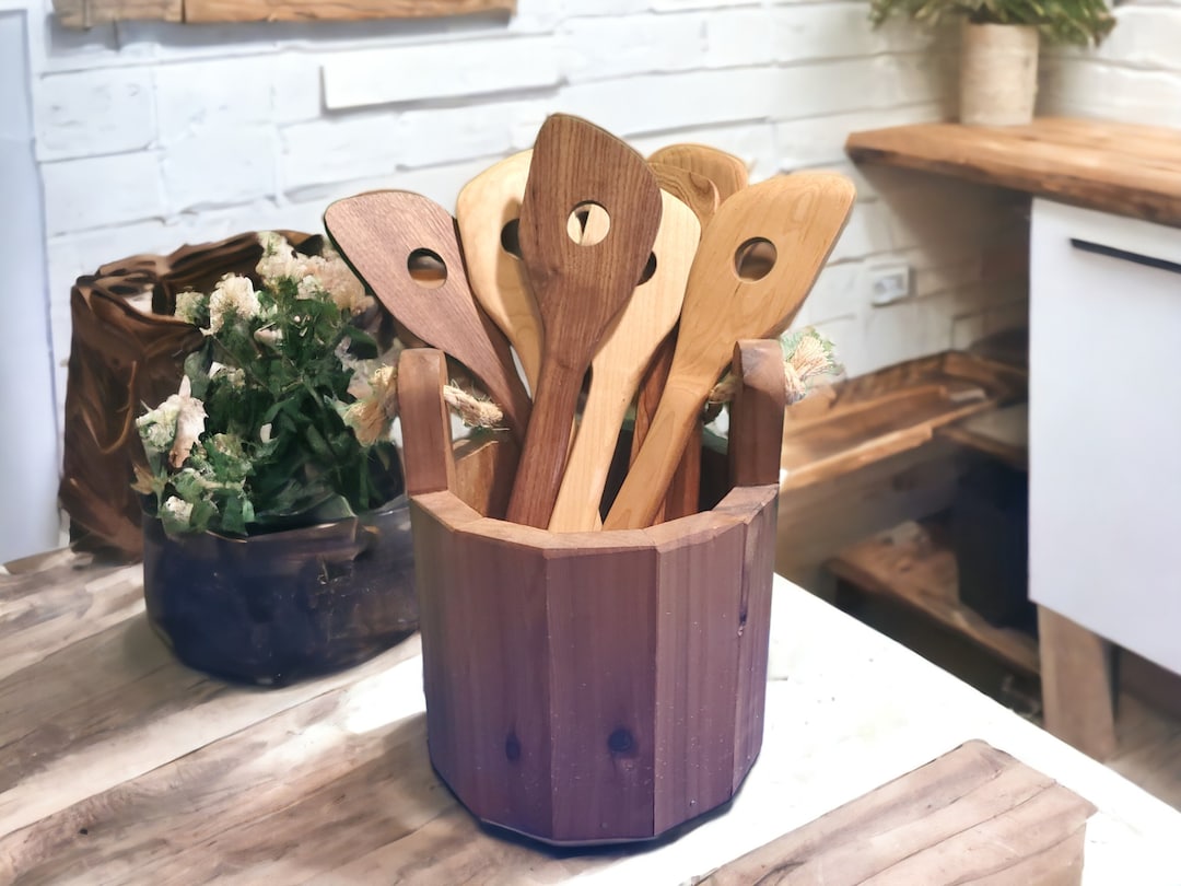 Wooden Spatula With Hole-handcrafted- Multipurpose-wooden Rice/risotto ...