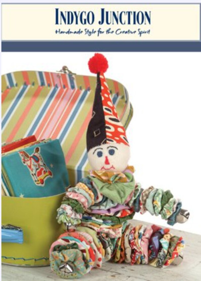 Indygo Junction Scrappy the Yo-yo Clown Pattern - Etsy