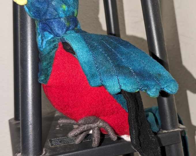 Resplendent Quetzal Plush Bird - Etsy