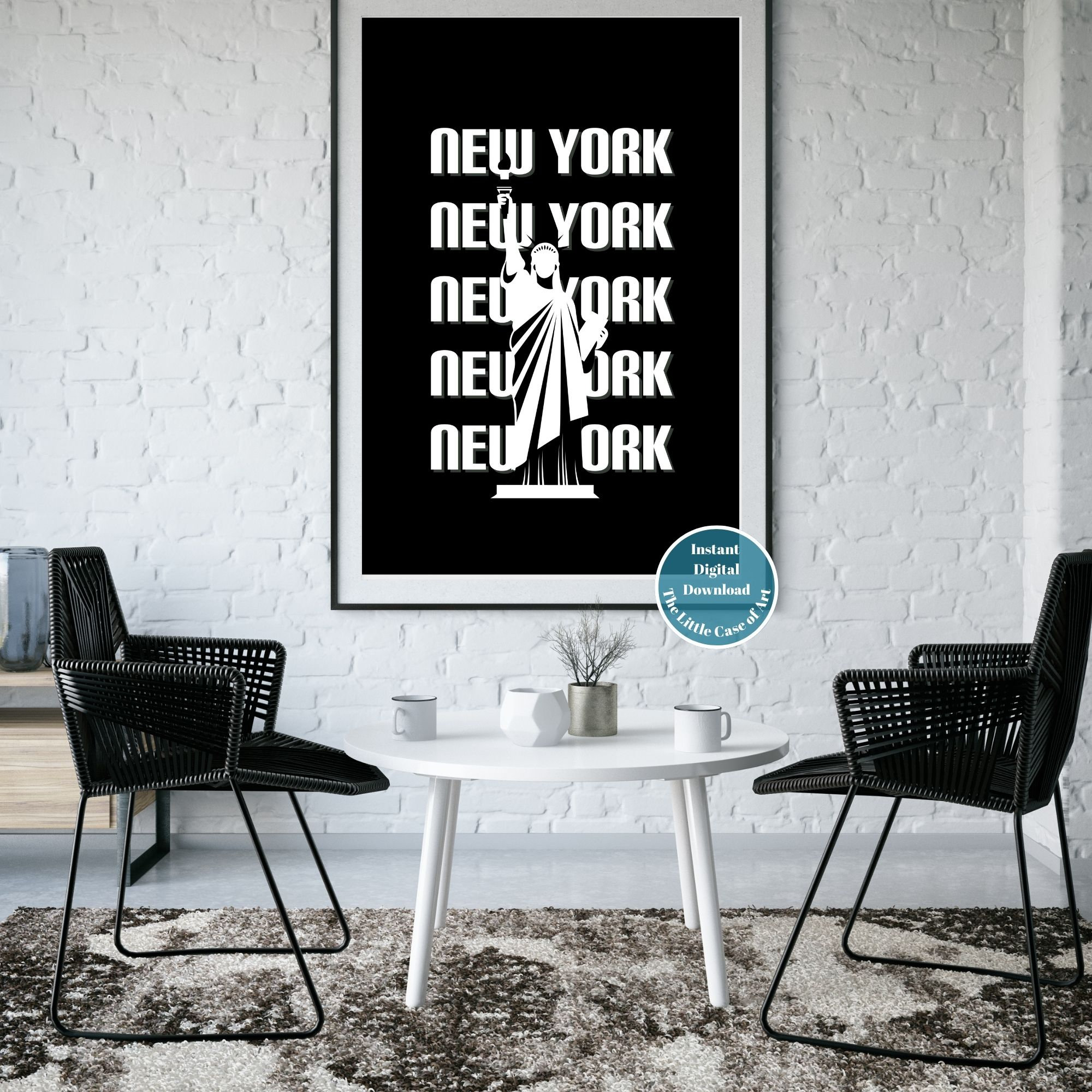 New York City Print Dorm Room Poster Manhattan Poster Print - Etsy