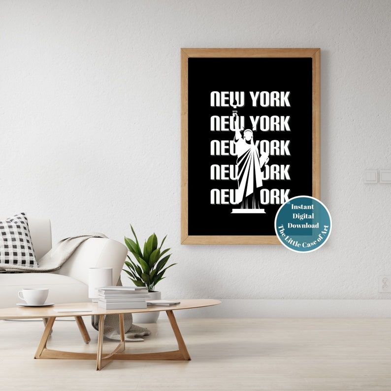 New York City Print, Dorm Room Poster, Manhattan Poster Print, New York ...